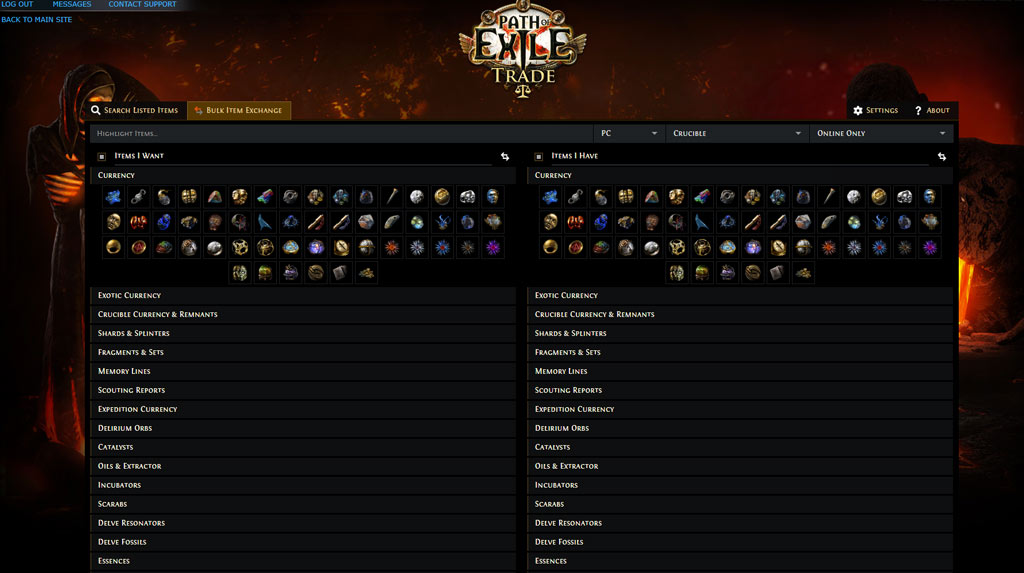 Comment vendre et acheter des objets dans Path of Exile – Le commerce ...